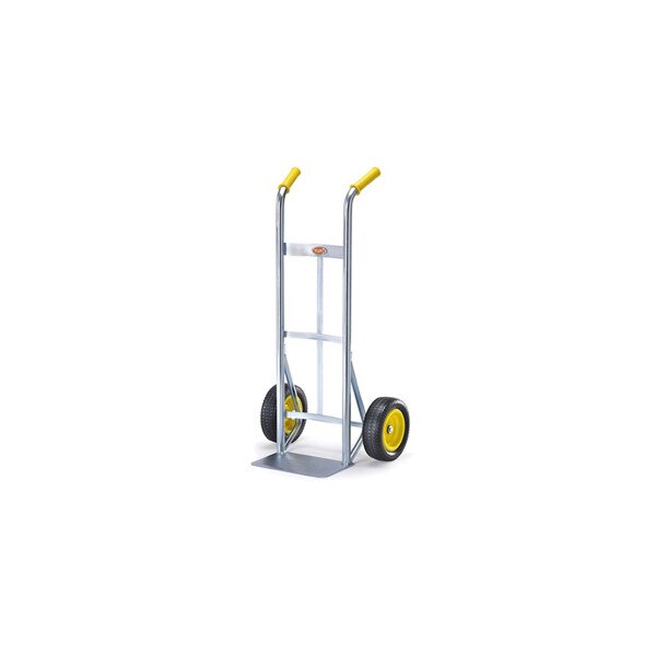 TUFX | TX1000T 1000 lbs. Twin Handle Heavy Duty Zinc Plated Hand Truck ...